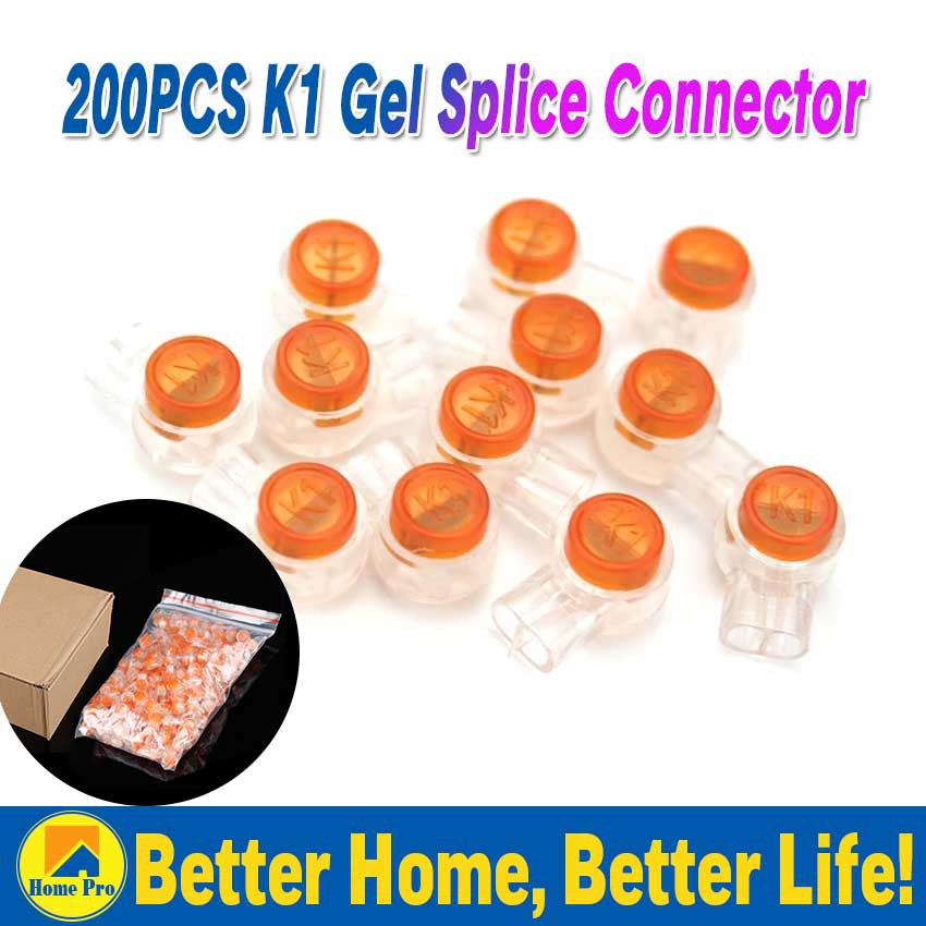 200PCS/Pack Connection Terminal K1 Connector Waterproof Wiring Ethernet ...