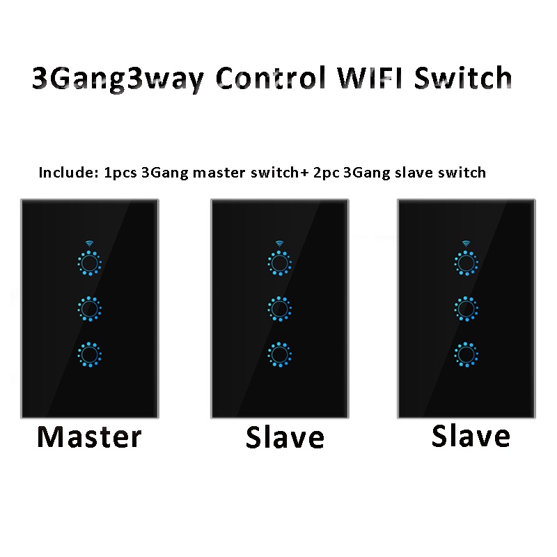 Tuya/Ewelink 1-2-3-4Gang 3 way Smart control touch wifi switch,wifi ... Tuya/Ewelink 1-2-3-4Gang 3 way Smart control touch wifi switch,wifi ...