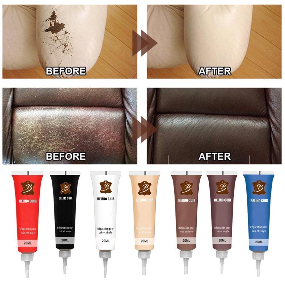 Leather Recolor Paste Repair Tool 11 Color Options Paste Brush Palette ...