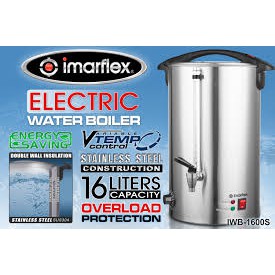 Imarflex ORIGINAL Percolator IWB15 and 16Liters Boiler | Shopee Philippines