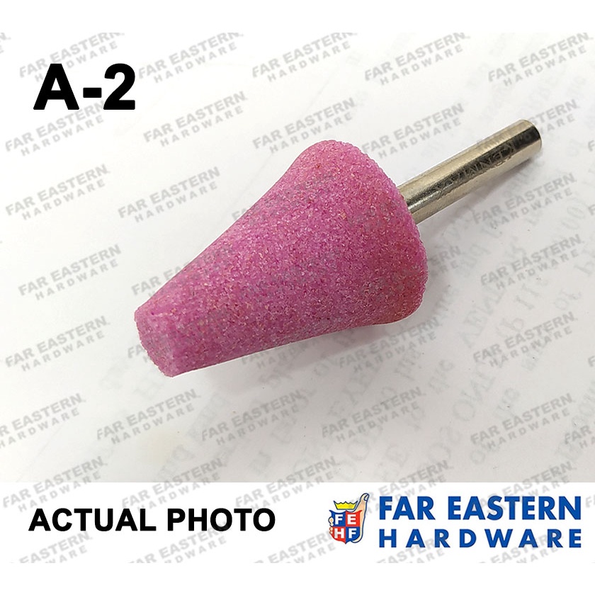 KENMAX Mounted Grinding Stone 1/4" for Die Grinder & Rotary Tool Shank ...