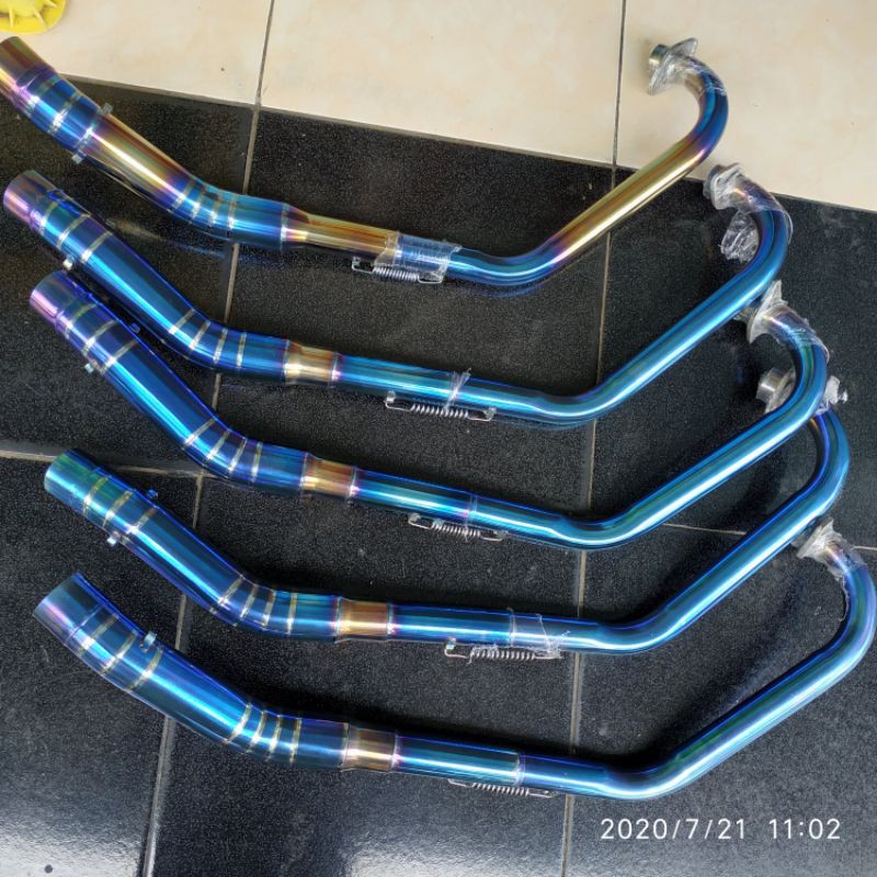 TWOTONE/BLUEMOON RACING NECK VIXION FU SONIC GSX R15 CB CBNEW CBR150R ...