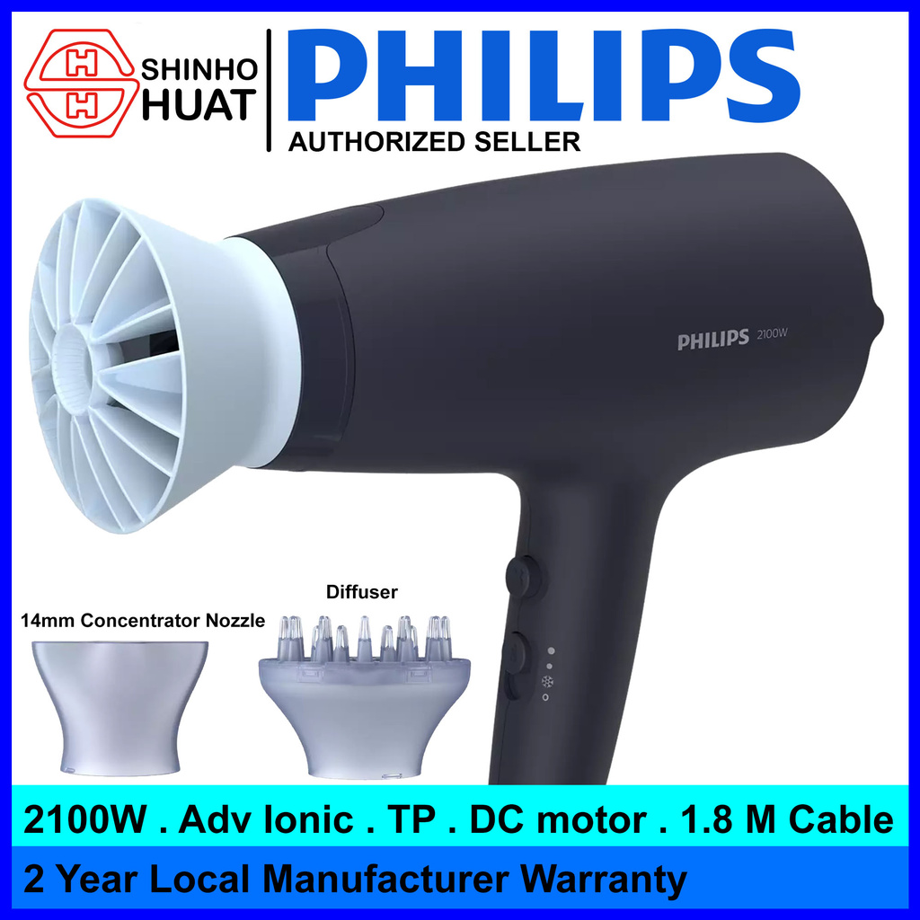 Philips BHD360 ( IONIC ) Hair Dryer + Diffuser Series 3000 ...