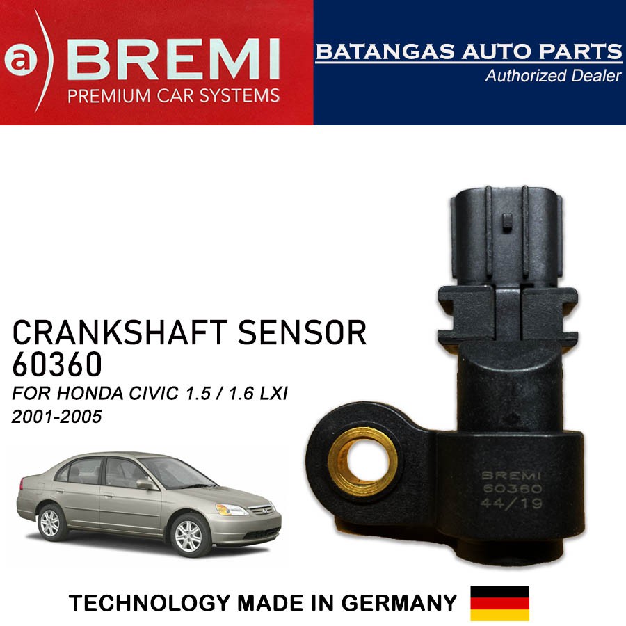BREMI CRANKSHAFT SENSOR For Honda Civic 1.5 / 1.6 LXI / VTI 2001-2005 ...