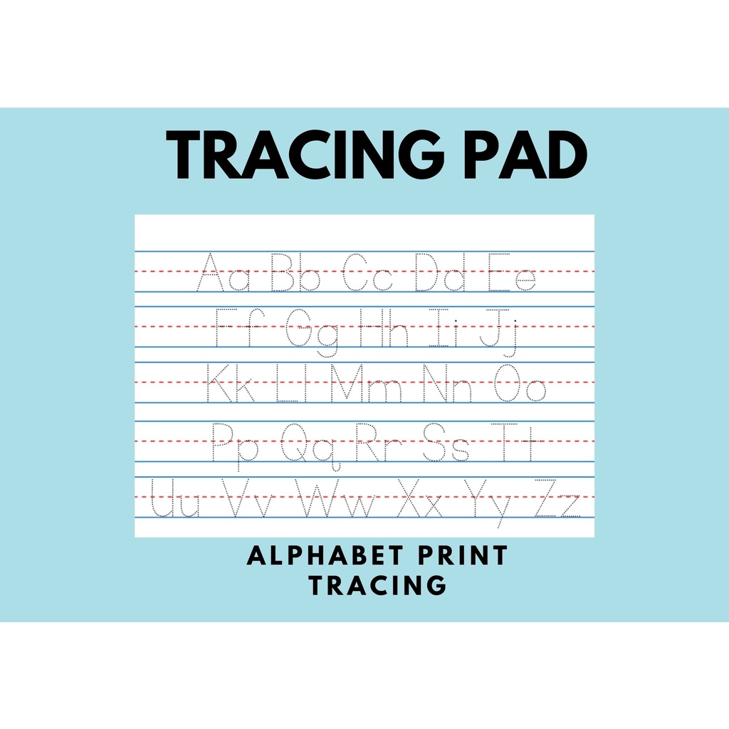 Tracing Pad - Cursive Tracing Pad | Tracing Writing | Shopee Philippines