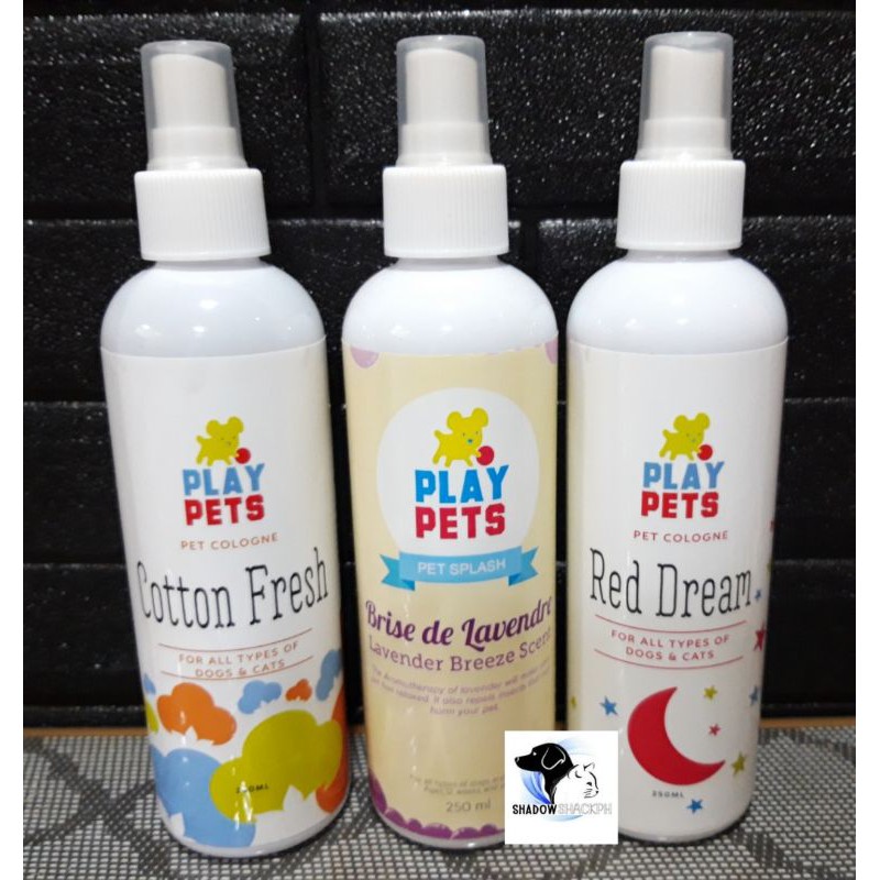 PLAY PETS Pet Splash Cologne for Dog and Cats 250mL | Shopee Philippines