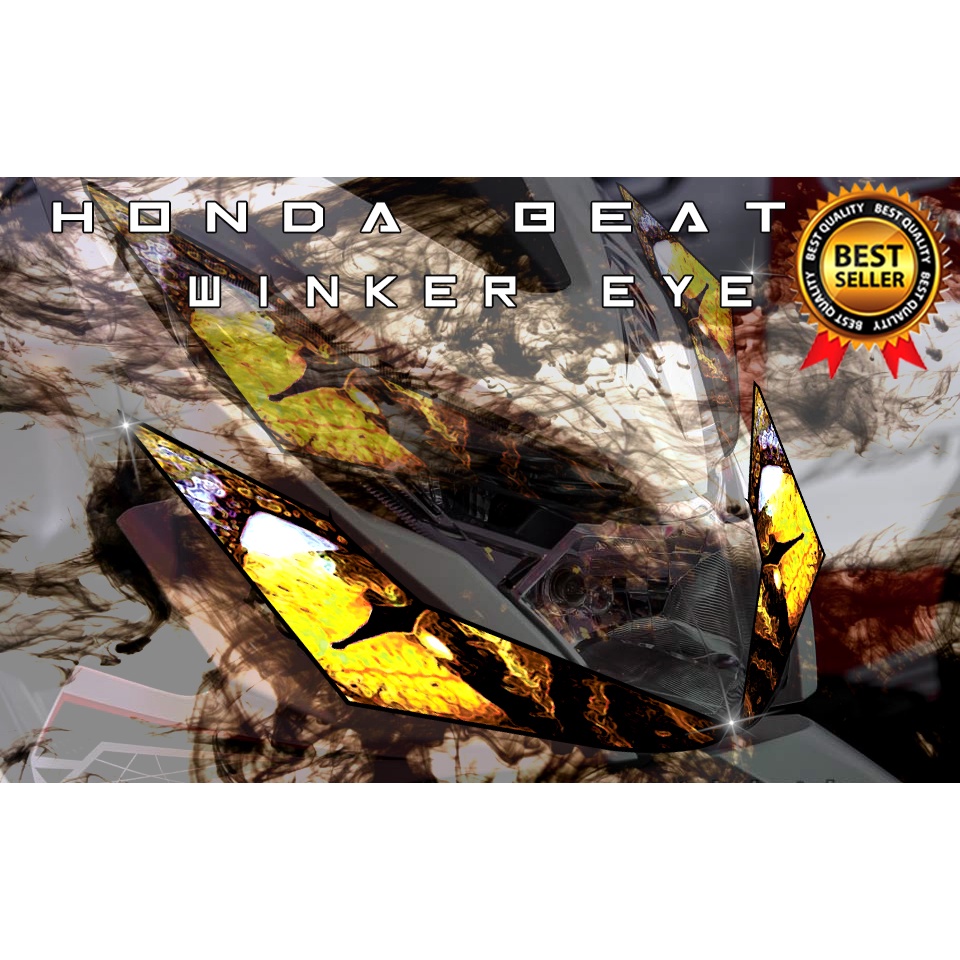 Honda Beat Winker eye Crystal Dragon | Shopee Philippines