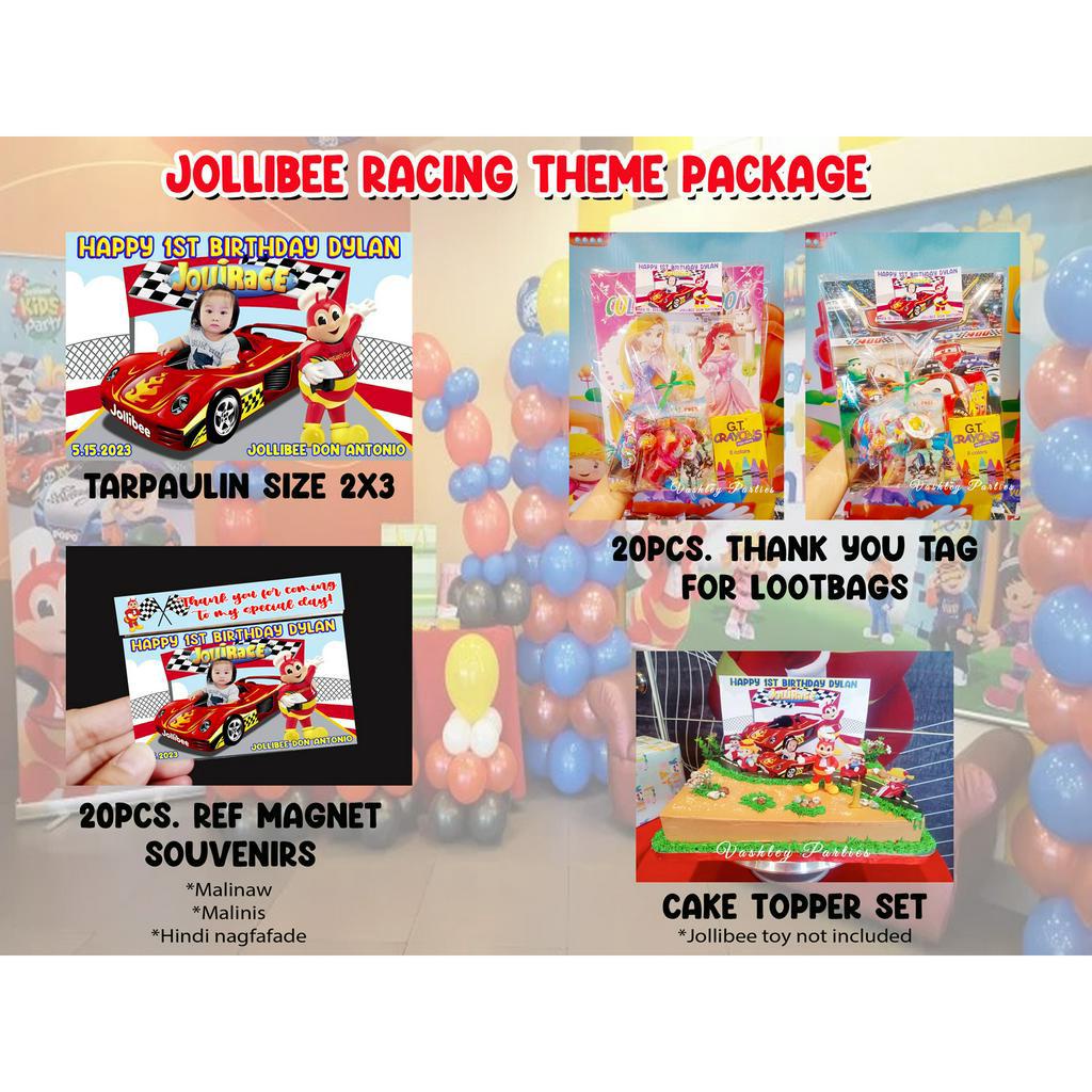 Jollibee RACING THEME Package | Shopee Philippines