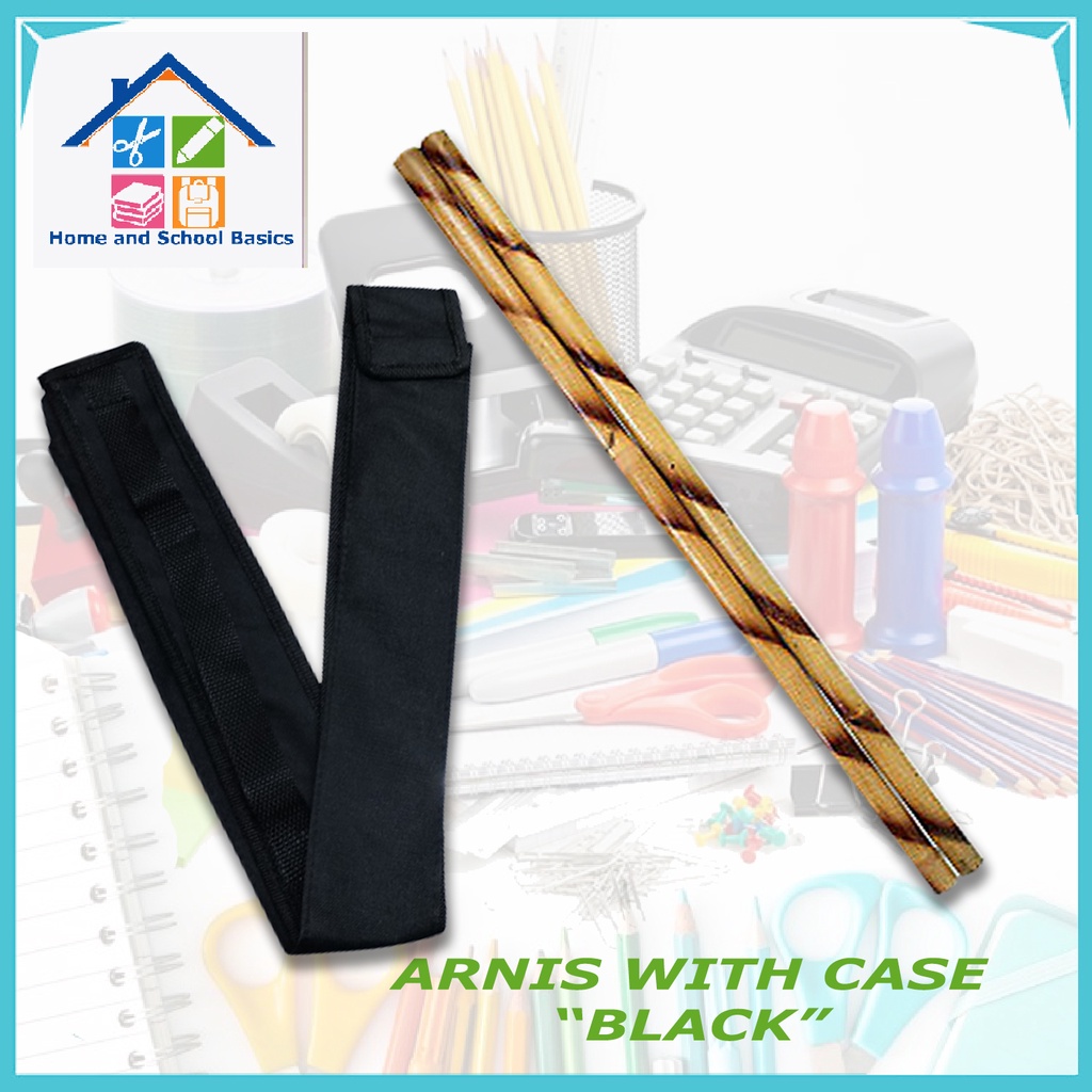 1pair Arnis Stick With Case 28 inches Long Body Color & Lining Sold per ...