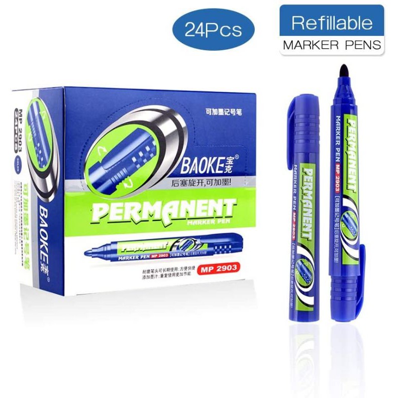 Baoke Permanent Marker (per piece) | Shopee Philippines
