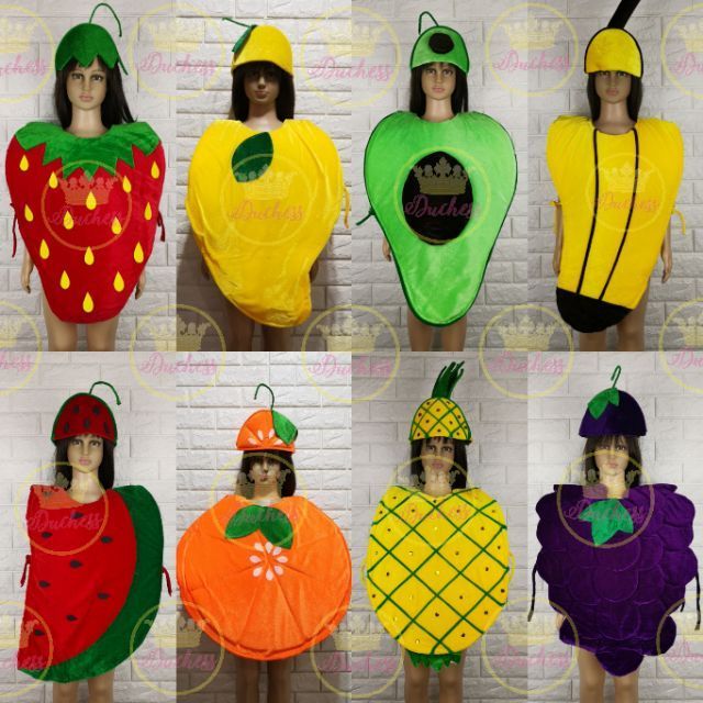 Nutrition Month Costume Deluxe Children Costume | Shopee Philippines