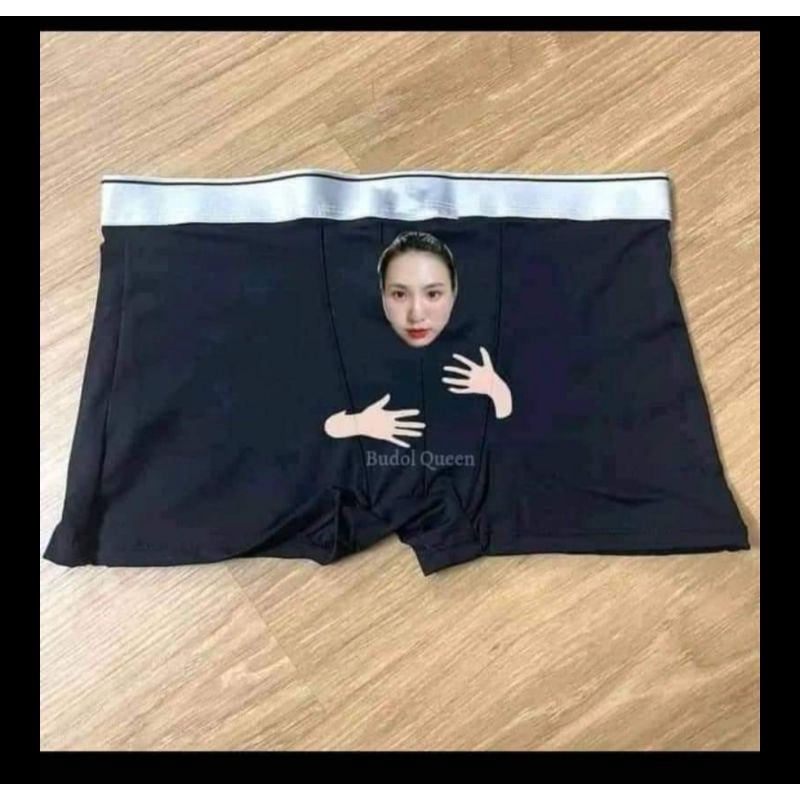 Men's Briefs Funny Face Boxer Shorts Custom Underwear Shorts Bear ...