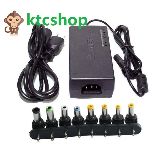 8 in 1 Universal laptop Notebook Adaptor charger 96w power supply ...