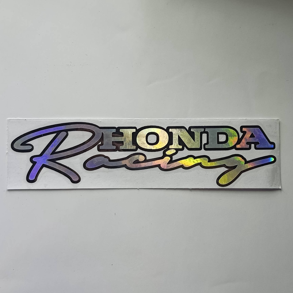 HONDA Racing Decal Cutout Sticker | Shopee Philippines