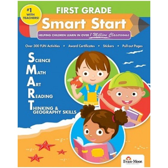 Evan-Moor First Grade Smart Start (Science, Math, Art, Reading ...