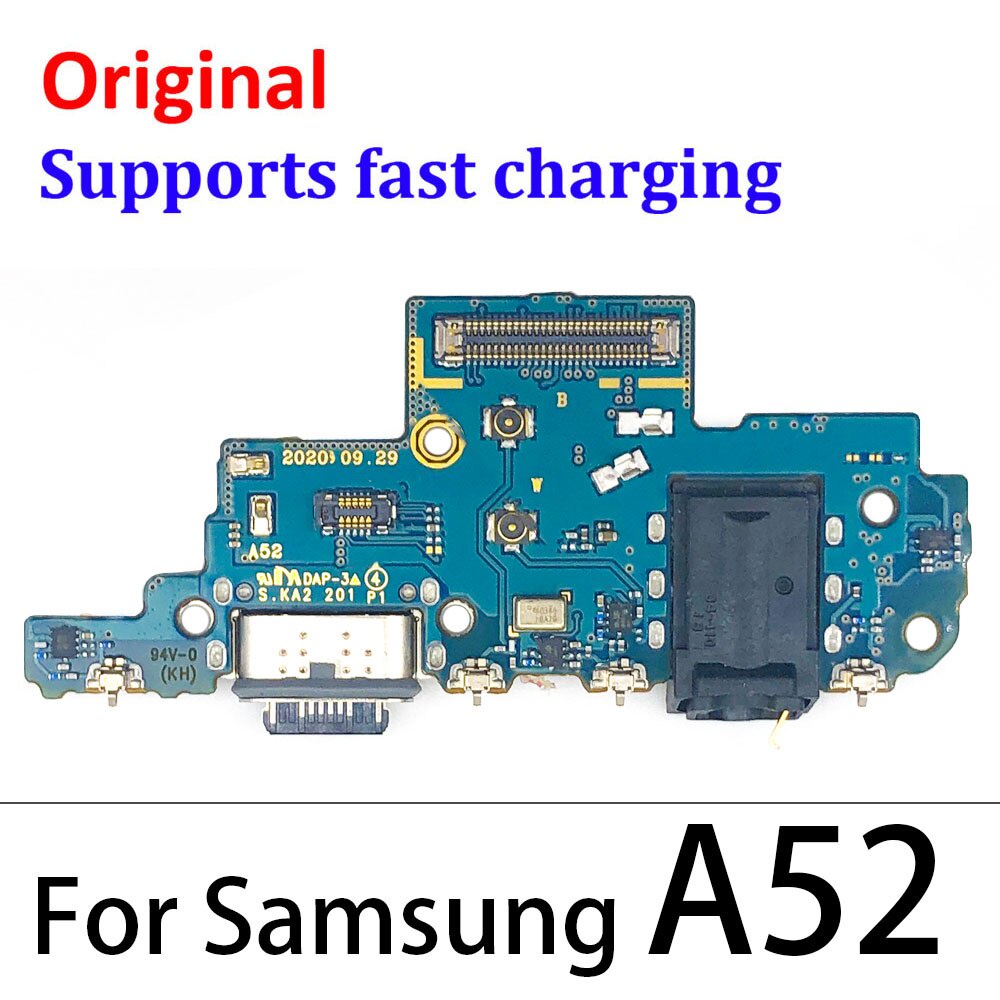 Original Charger Board PCB Flex For Samsung Galaxy A12 A52 A72 A02 A32 4G 5G A02s USB Port ...