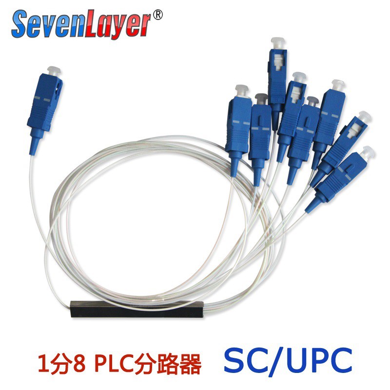 PLC Splitter 1：2 / 4 / 8 / 16 PLC UPC/APC Splitter Module 1x4 / 8 / 16 ...