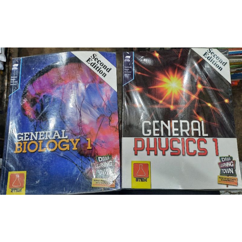 General Physics 1 and General Biology 1 Diwa pub 2nd ed | Shopee ...