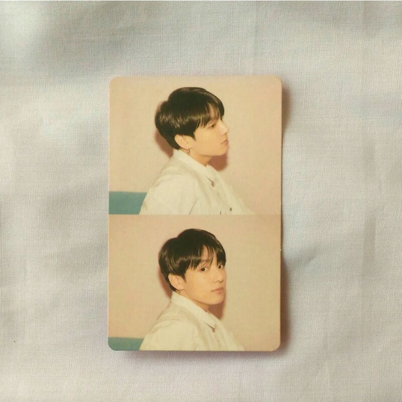 Pc jungkook jk photocard persona version 1 ver 01 bts wts Good condi ...