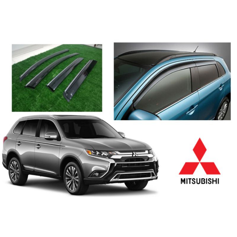 Mitsubisi Outlander 2020 Injection Chrome Lining Door Visor | Shopee ...