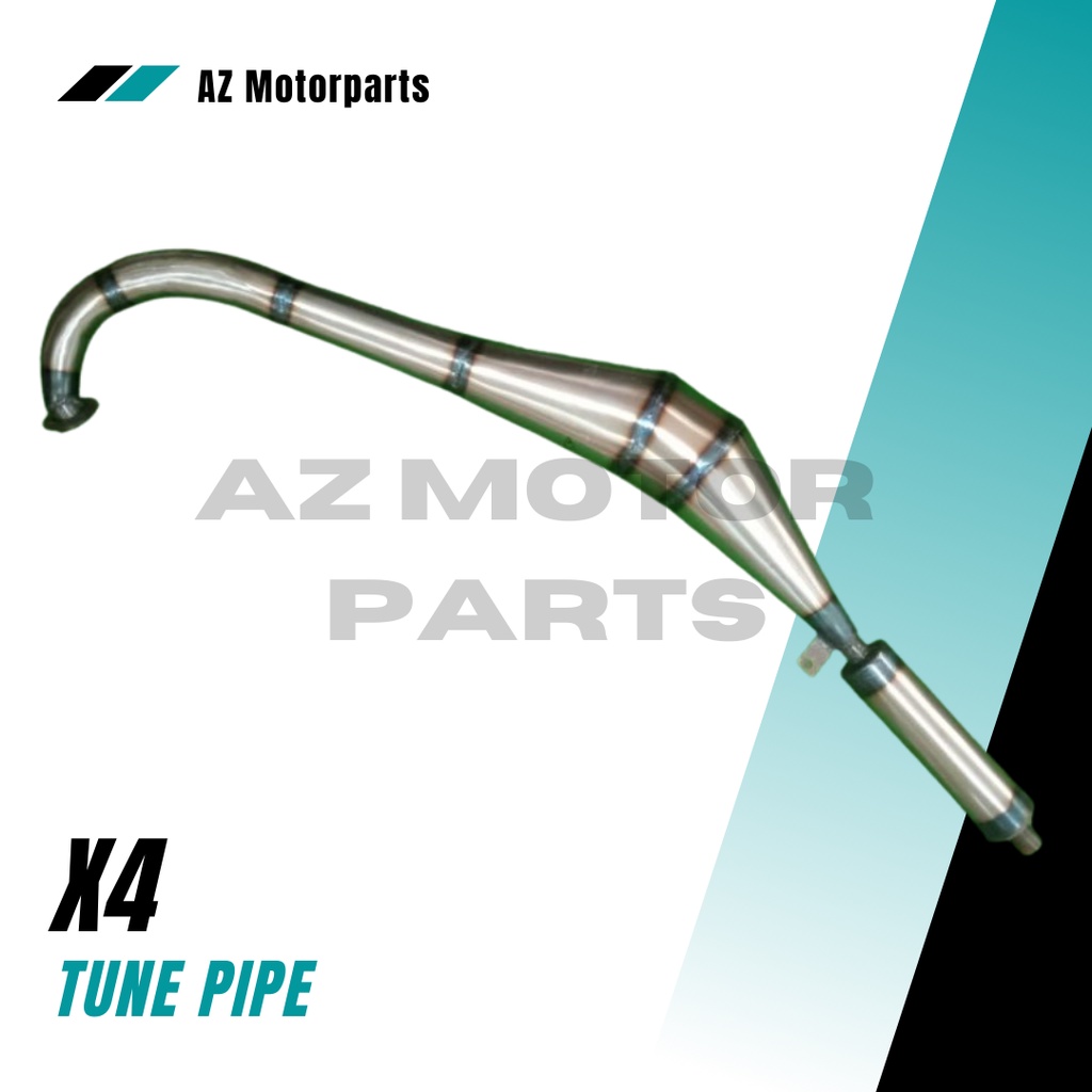 Tune Pipe for X4 (Silver, Titanium) | Shopee Philippines
