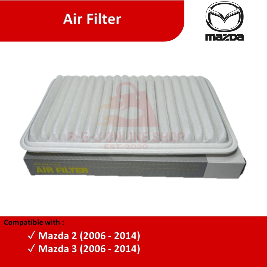 Air Filter for Mazda 2 (2006 - 2014), Mazda 3 (2006 - 2014) | Shopee ...