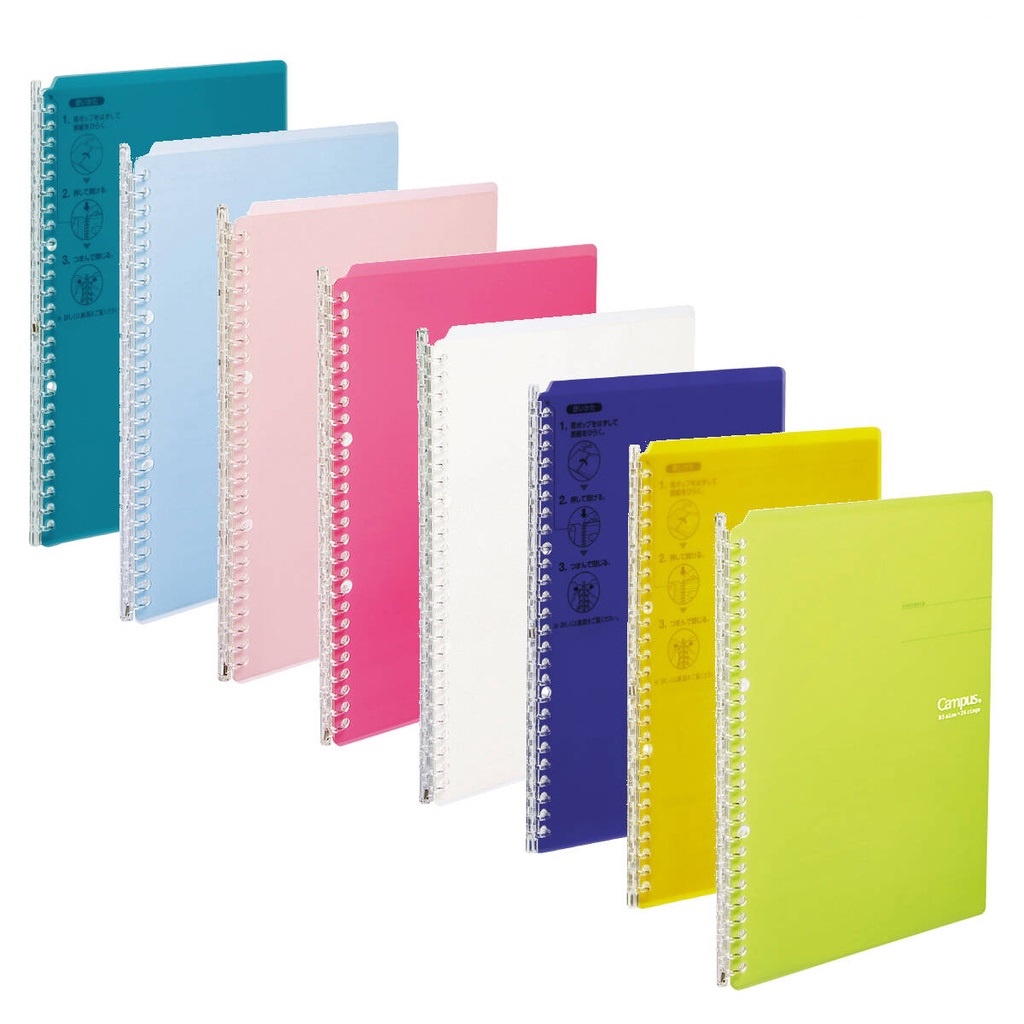 Kokuyo Campus Smart Ring Binder Notebook B5 (Refillable) | Shopee ...
