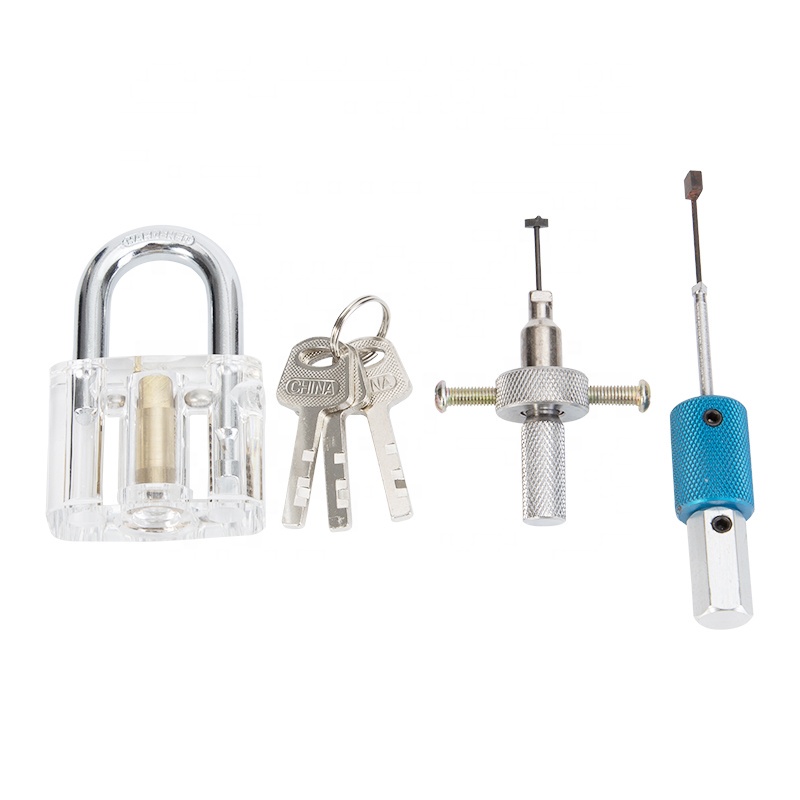 Cross Decoder Foldable Lock Opener Key Disc Detainer Lock Pick Bump Key ...