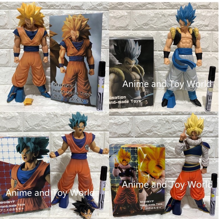 Dragon Ball Z DBZ Nero Goku,Goku,Trunks,Gogeta Vegeta Grandista ...