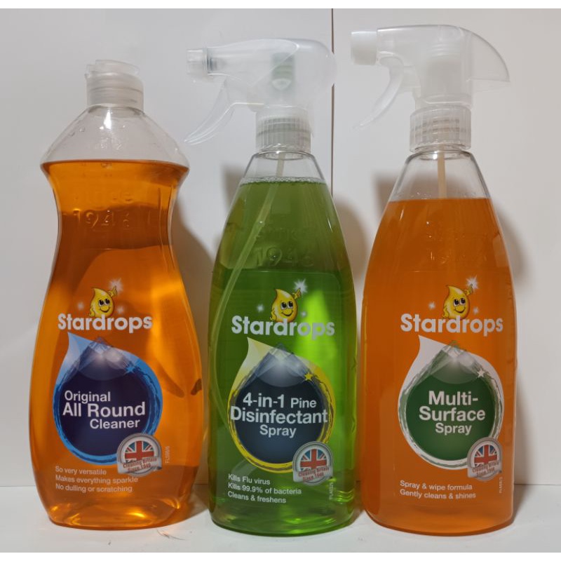 Stardrops All Purpose/Multi-Surface/Disenfectant Spray 750ml | Shopee ...