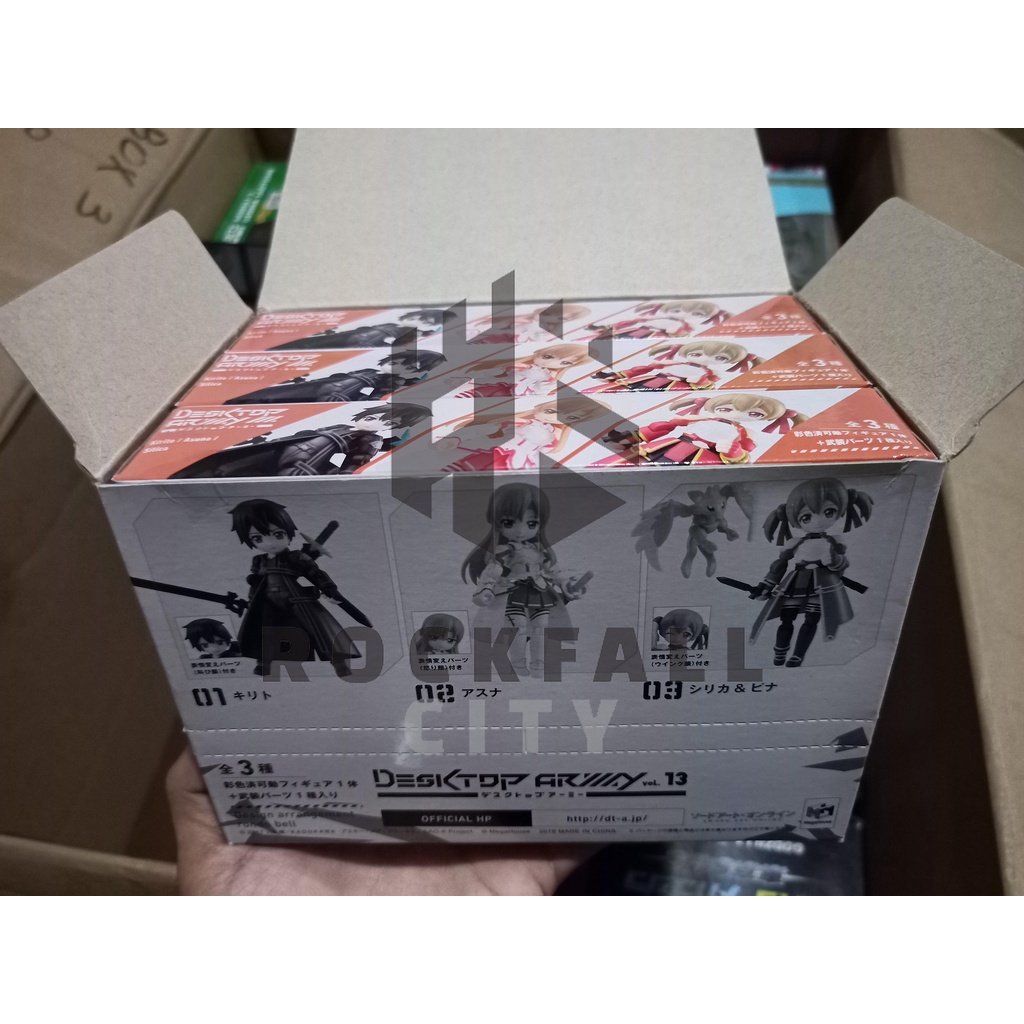 MEGAHOUSE - Desktop Army - Vol.13 Collection 1 Asuna, Kirito & Silica ...