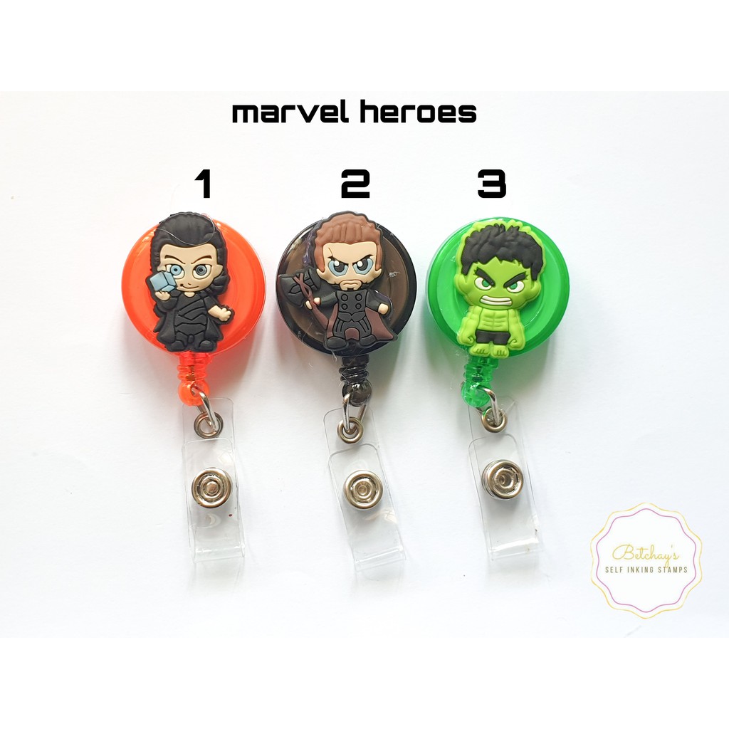 Betchay Stamp ID Holder Marvel Heroes | Shopee Philippines