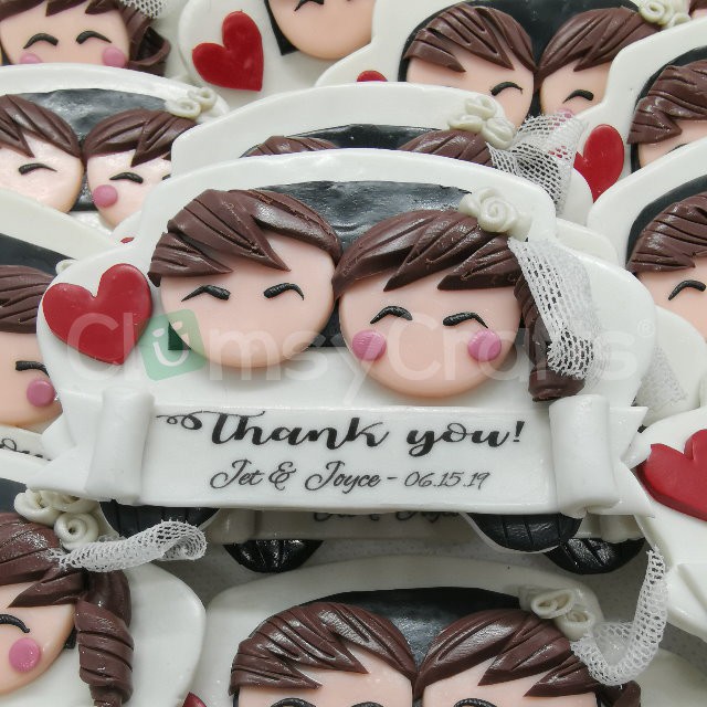 Personalized Wedding Ref Magnet Souvenir (10pcs) | Shopee Philippines