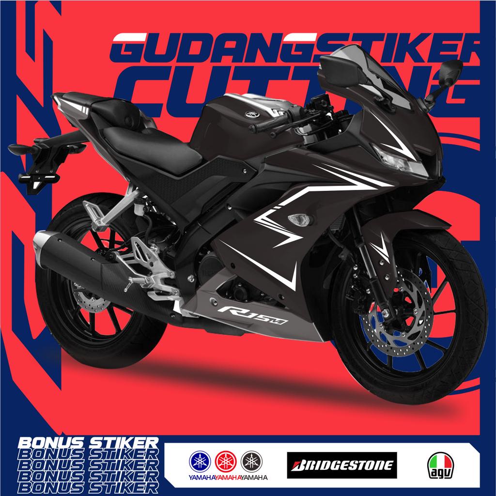 Striping CUTTING R15 V3 YAMAHA Sticker Trim Motorcycle Accessories ...