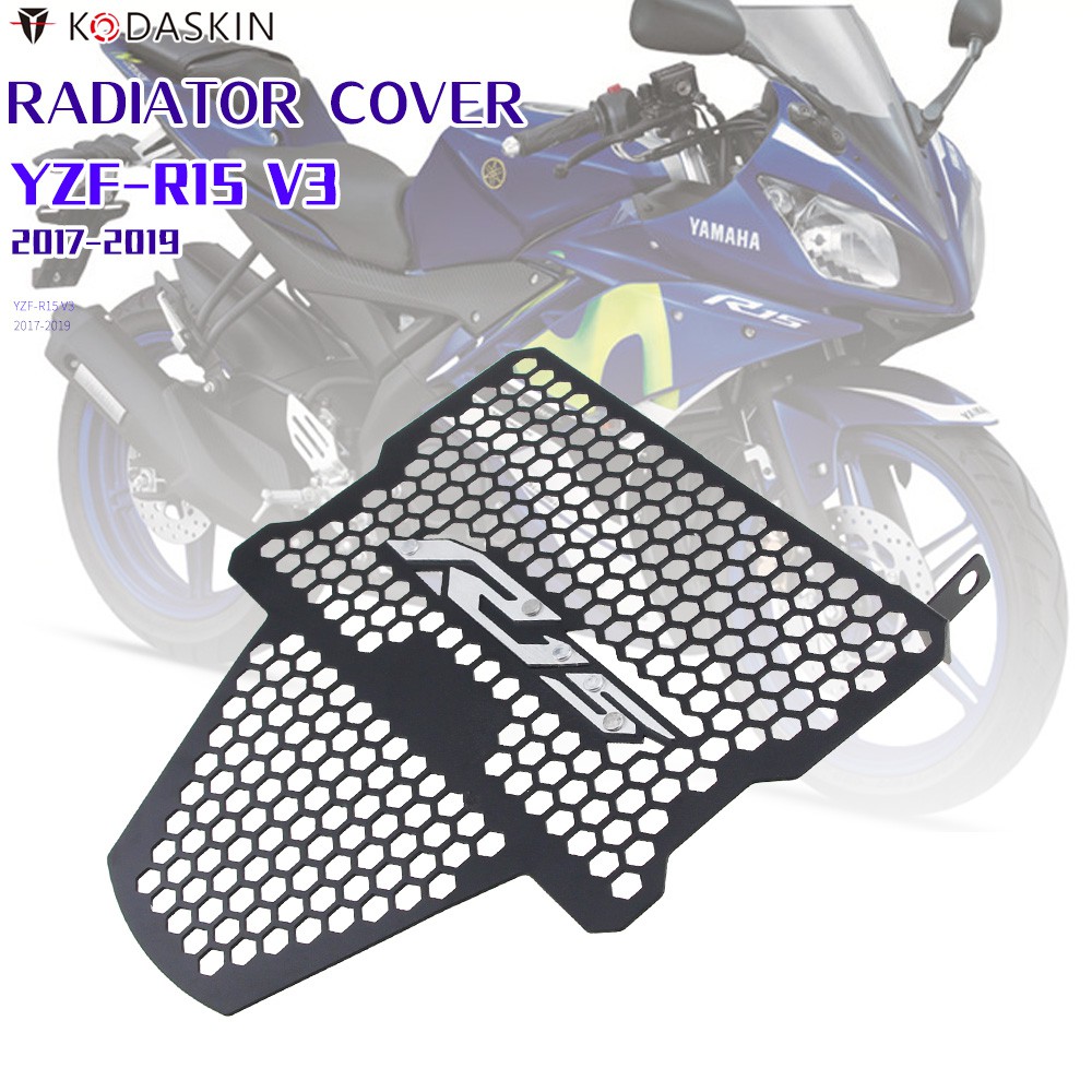 KODASKIN Motorcycle Modified Radiator Cover fit Yamaha YZF-R15 V3 ...
