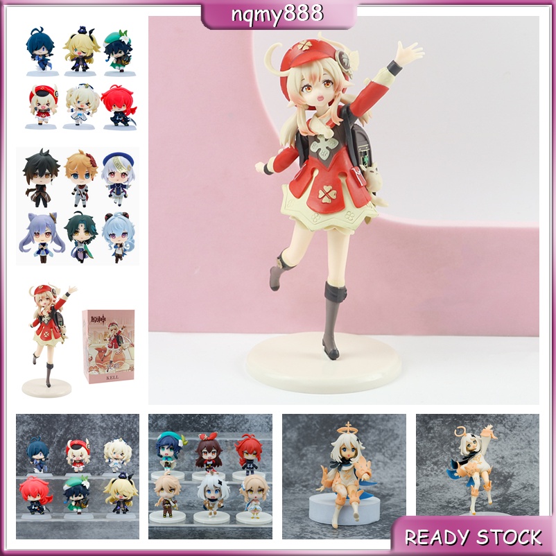 Genshin Impact Paimon Klee Barbatos Amber Kaeya Alberich Barbara Diluc ...