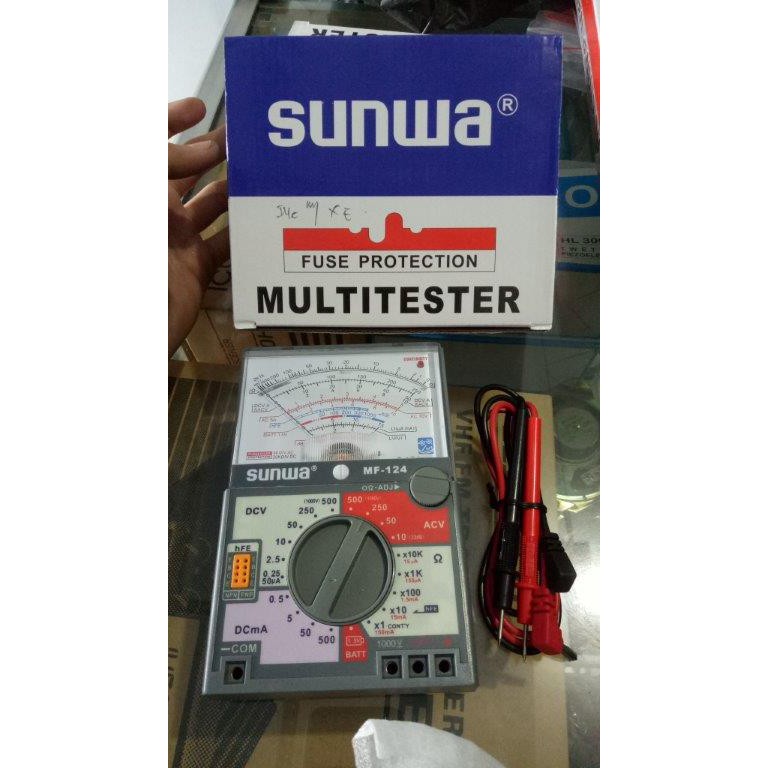 Analog multimeter Avometer SUNWA MF 124L | Shopee Philippines