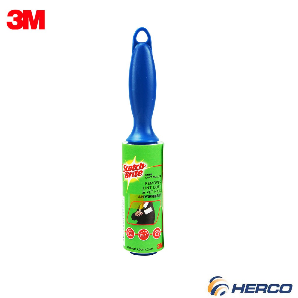 3M Scotch Brite Mini Lint Roller 1pc (Multicolor) | Shopee Philippines
