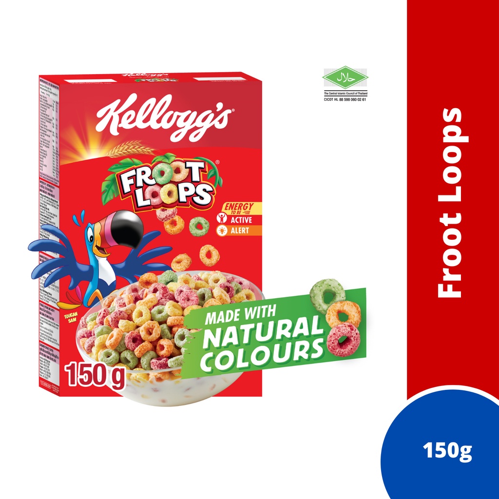 Kellogg's Froot Loops (150g/285g) | Shopee Philippines