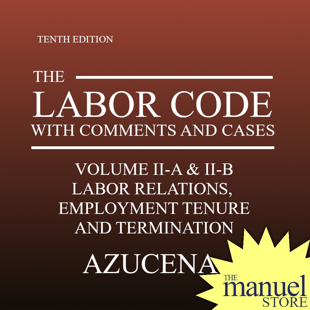 Azucena (2021/2025) Vol. 2 Labor Code Comments & Cases Relations ...