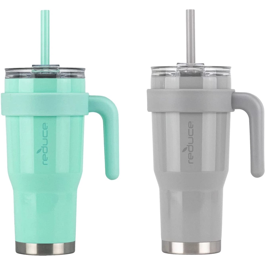 Reduce Tumbler – 1.18 liter (40 oz) tumbler with lid, straw and handle ...
