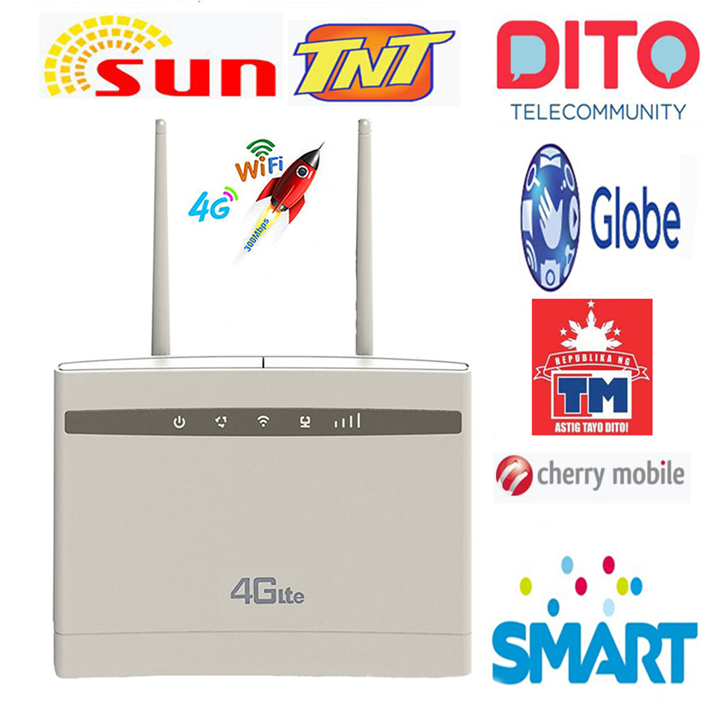 4G LTE Wifi Router CPE Modem Mobile Hotspot Wireless Broadband With SIM ...