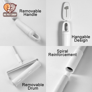 Sticky Pet Fur Cleaner Hair Roller with Cover Clothes Cleaning Dust ...