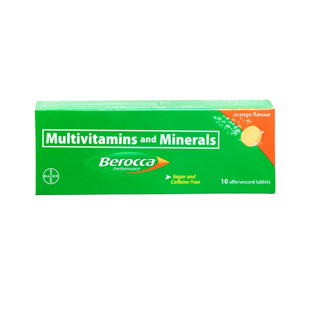 Berocca Performance Multivitamins Magnesium + Zinc 10 tablets | Shopee ...