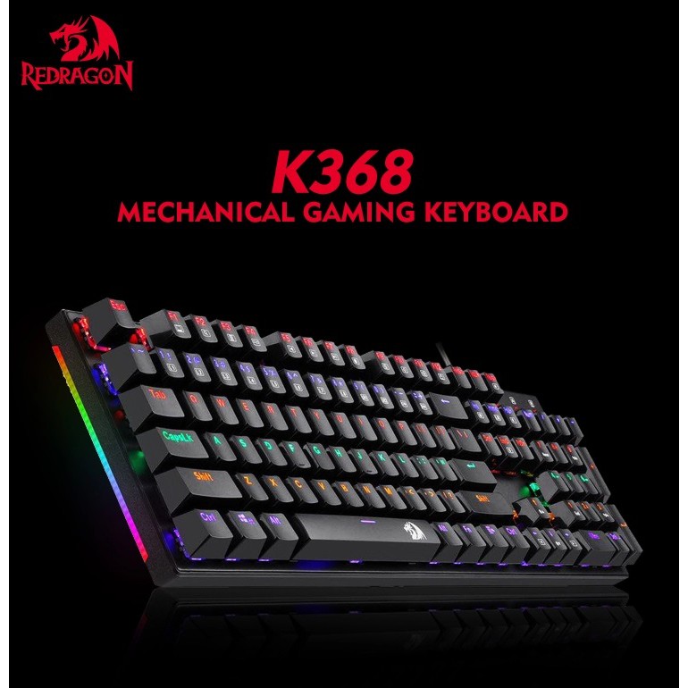 CLEARANCE SALE! Redragon K551-KR (formerly Redragon K368) Mechanical Gaming Keyboard | Shopee ...