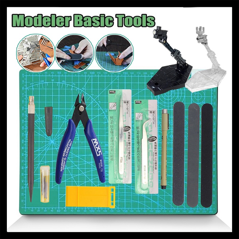 Model Tool Novice Basic Starter Kit for VT031 Model Craft Kit | Shopee ...