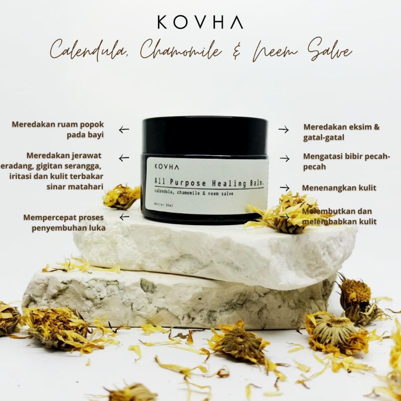 30gr Chamomile calendula neem salve (all-purpose healing balm) | Shopee ...