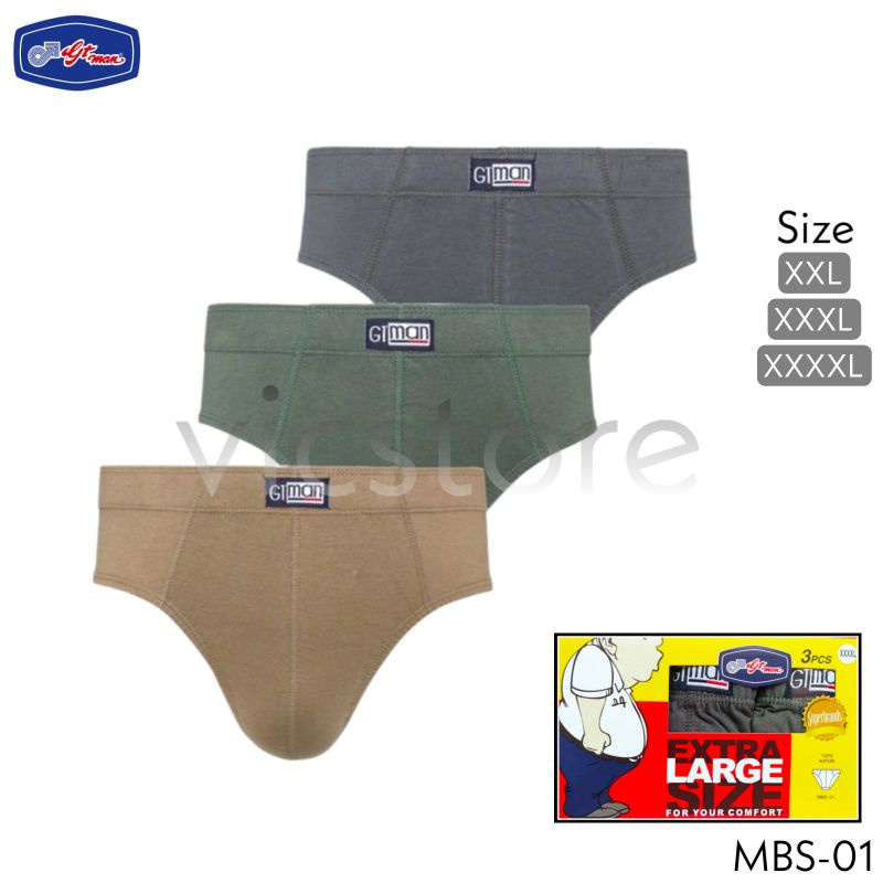 PRIA Gt Man Extra Large MBS-01 Men's Jumbo Panties - XXL (2XL), XXXL ...