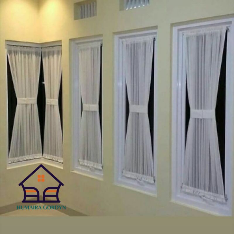 Curtain Tie Back Minimalist Material Vitrase Poil Transparent | Shopee ...