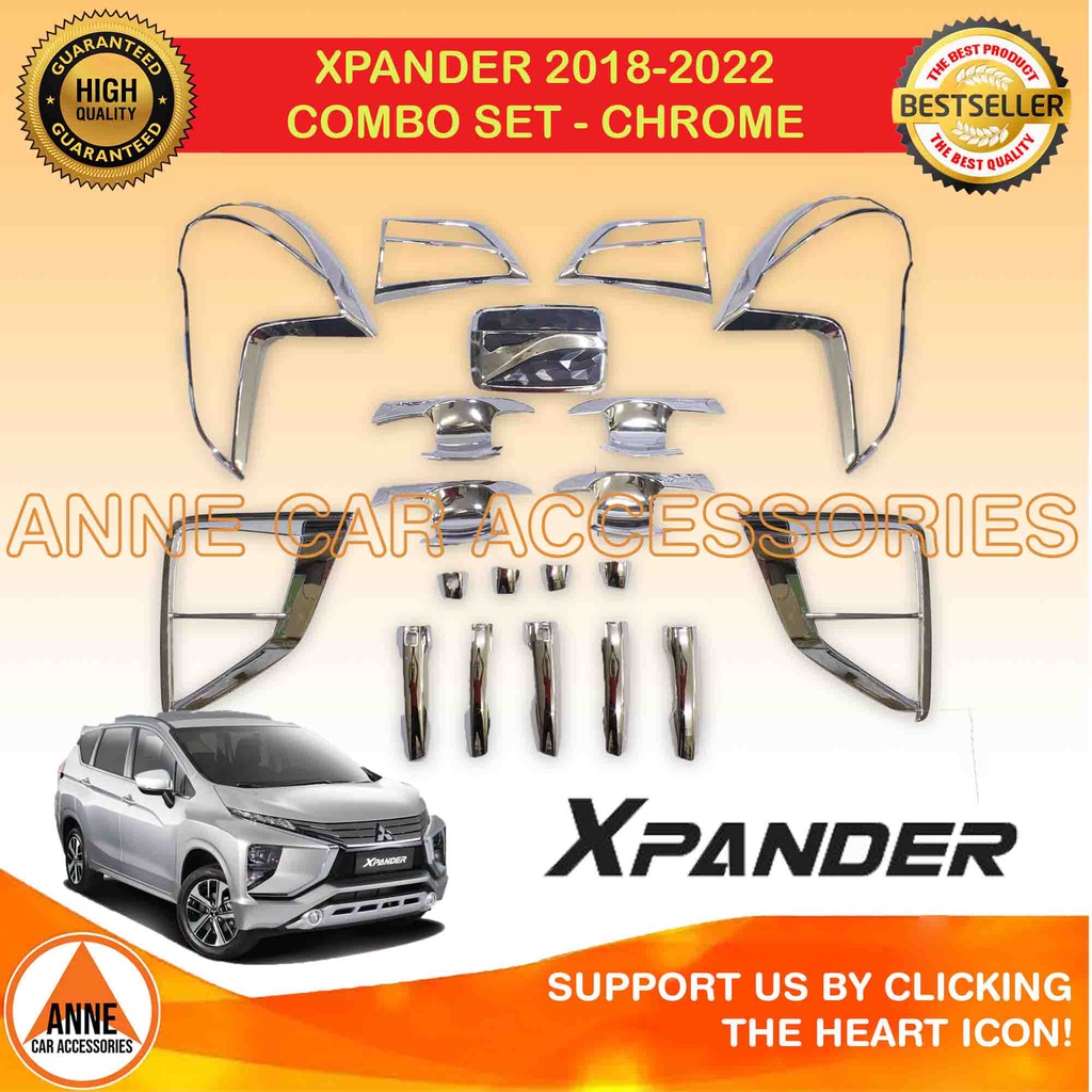Garnish Cover Set Mitsubishi Xpander 2018 - 2021 Chrome Xpander Car ...